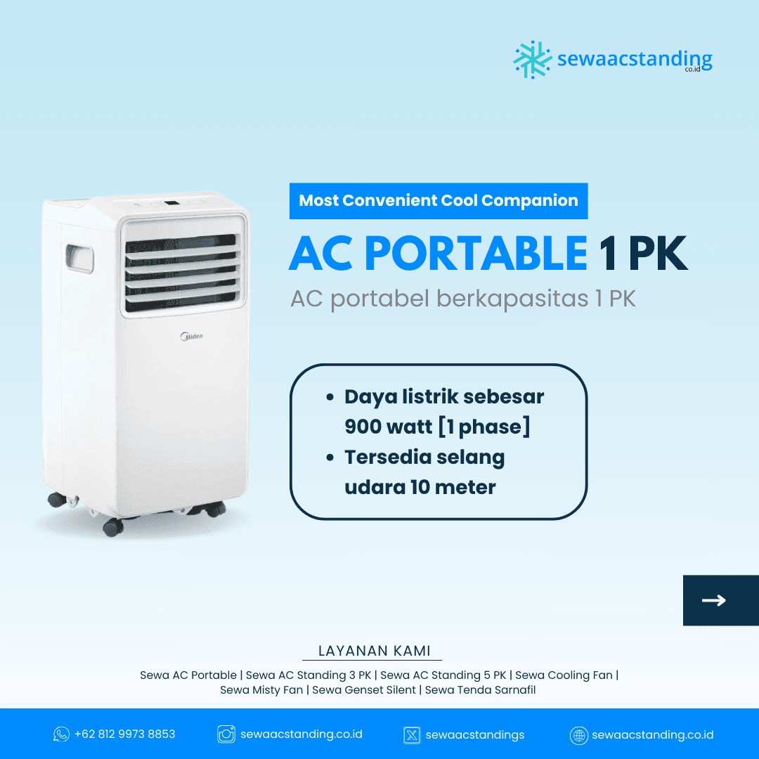 Apa Itu AC Portable? - Sewa AC Standing