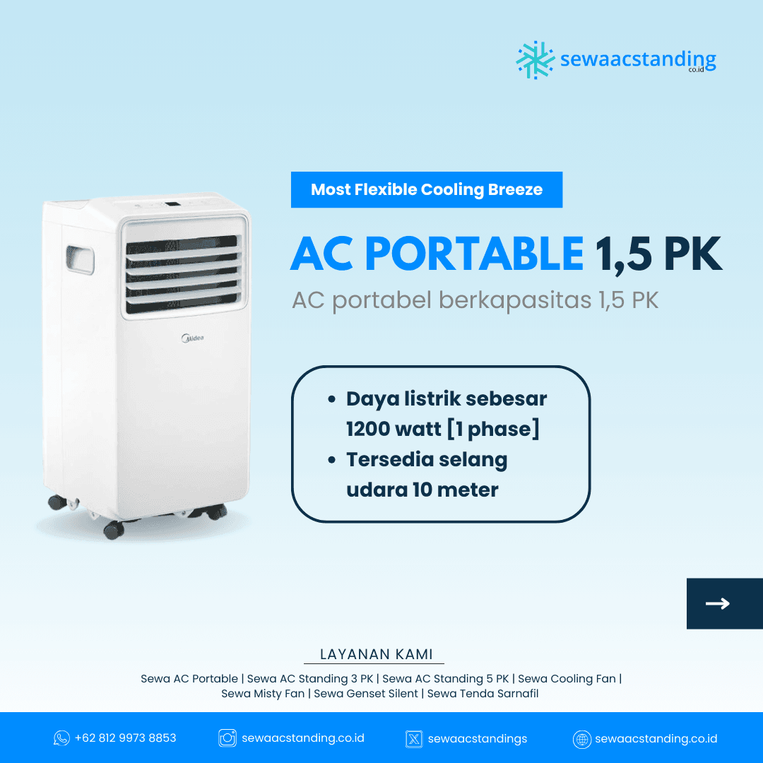 Apa Itu AC Portable? - Sewa AC Standing